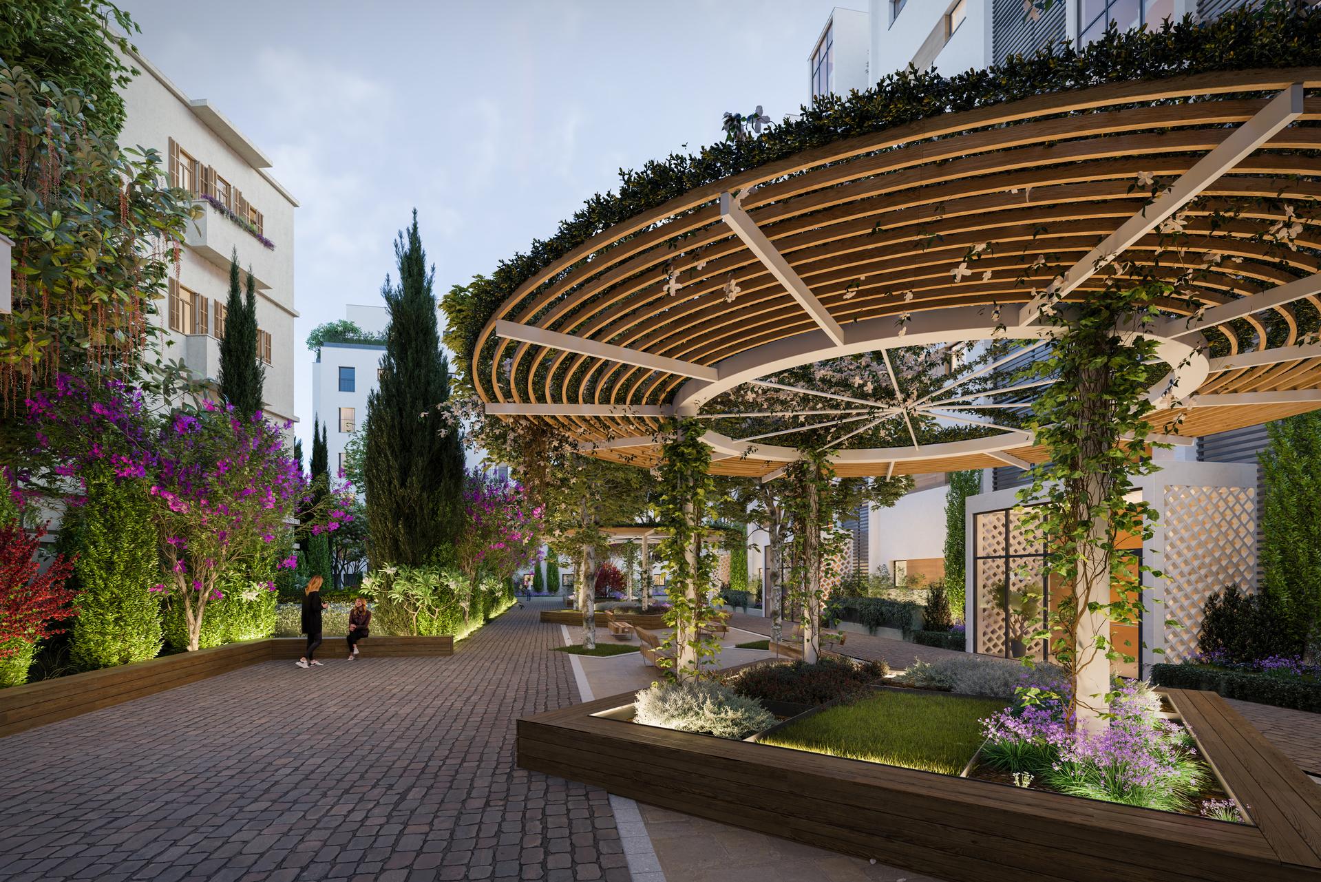 Jaffa Courtyard – Luxury Residential Project in Tel Aviv–Jaffa by Ken HaTor